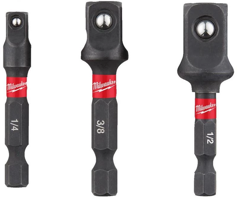 ZESTAW ADAPTERÓW DO NASADEK i BITÓW MILWAUKEE 4932479228 - Warowny